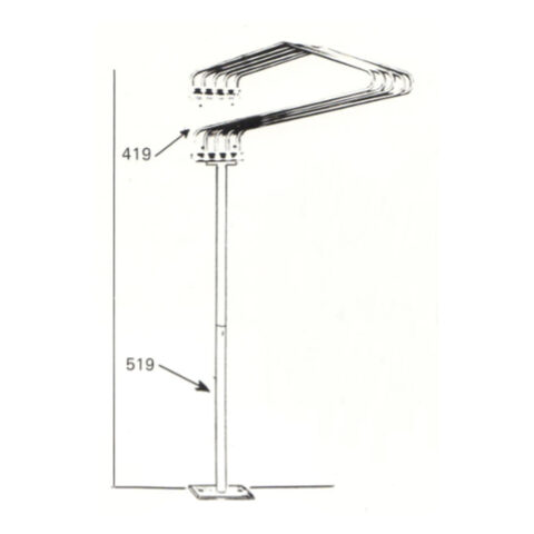 Multi Lead Apron Rack - Wall Mounted - USAXRAY