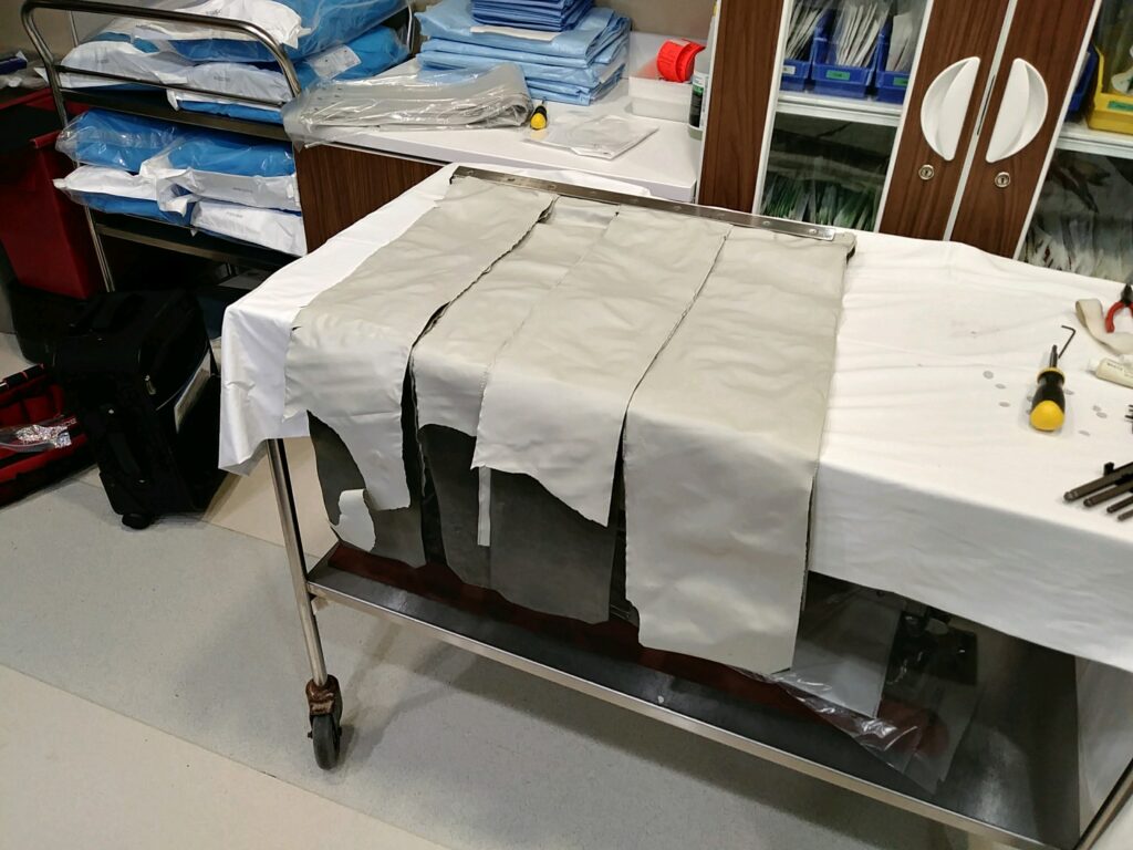 Table-Floor Shield Replacement Panels (Mavig) - USAXRAY