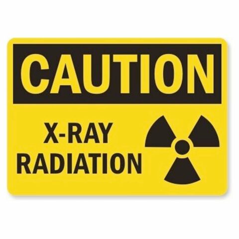 X-Ray Radiation Caution Sign - USAXRAY